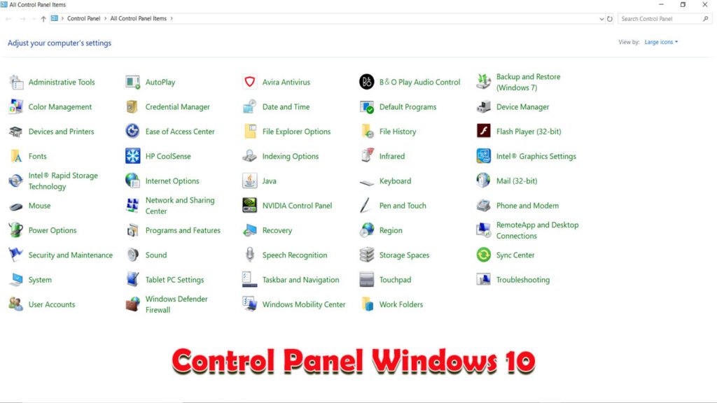 8 Best Ways to Open Control Panel in Windows 10 - Gadgetsloud