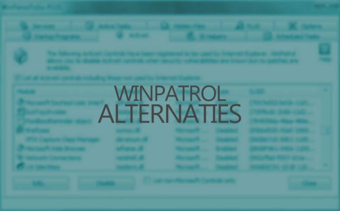 WinPatrol for Windows 10 - Some Alternatives to Monitor Changes