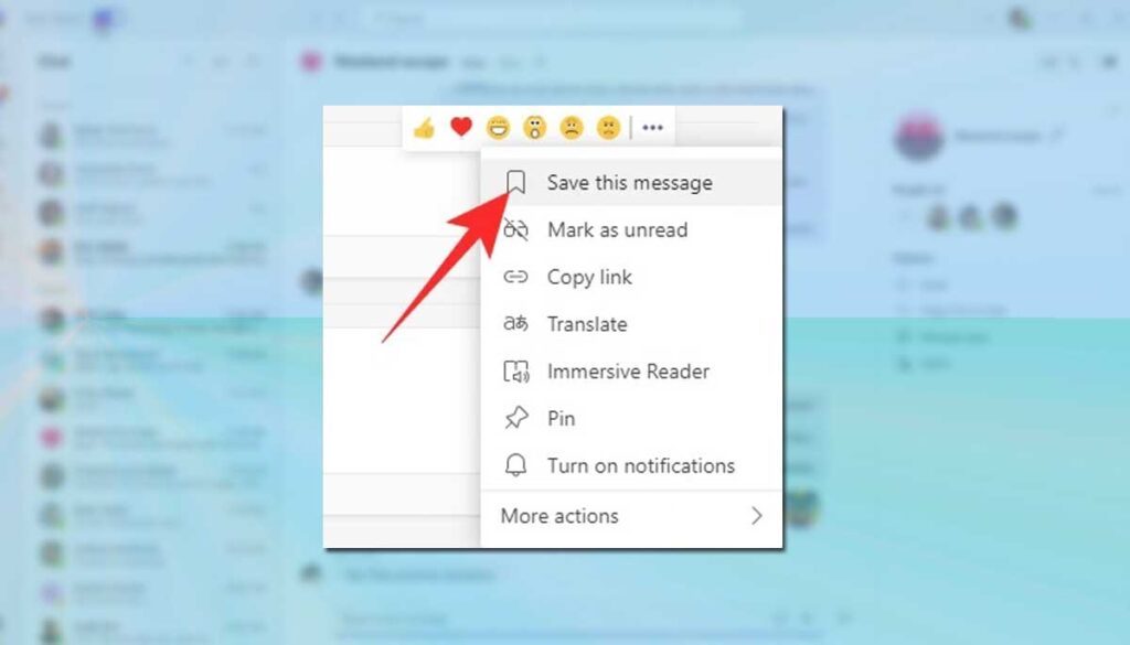 How to save messages or bookmarks in MS teams (2025 Update!)