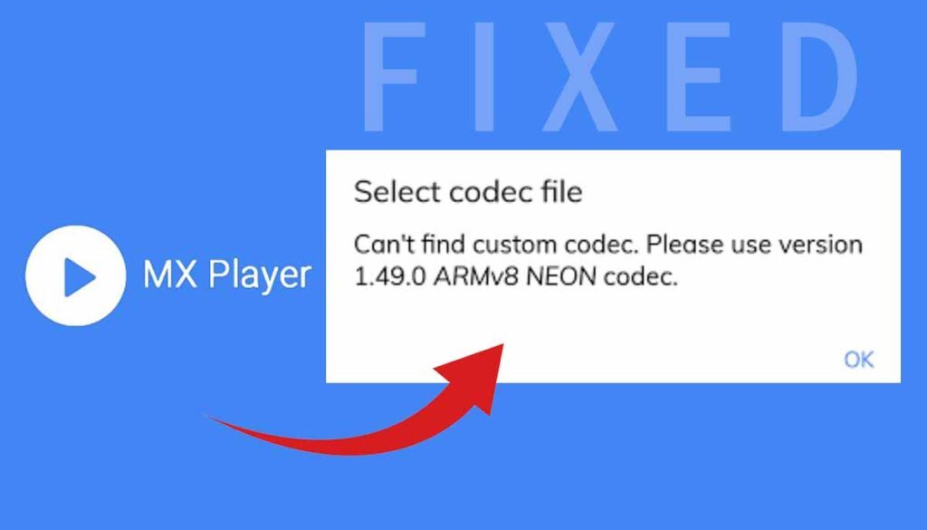 1.49 0 armv8 neon codec for MX player -Zip file download!